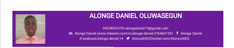 Alonge Daniel Oluwasegun | A Blog Post to Showcase my Data Analyst SKills.